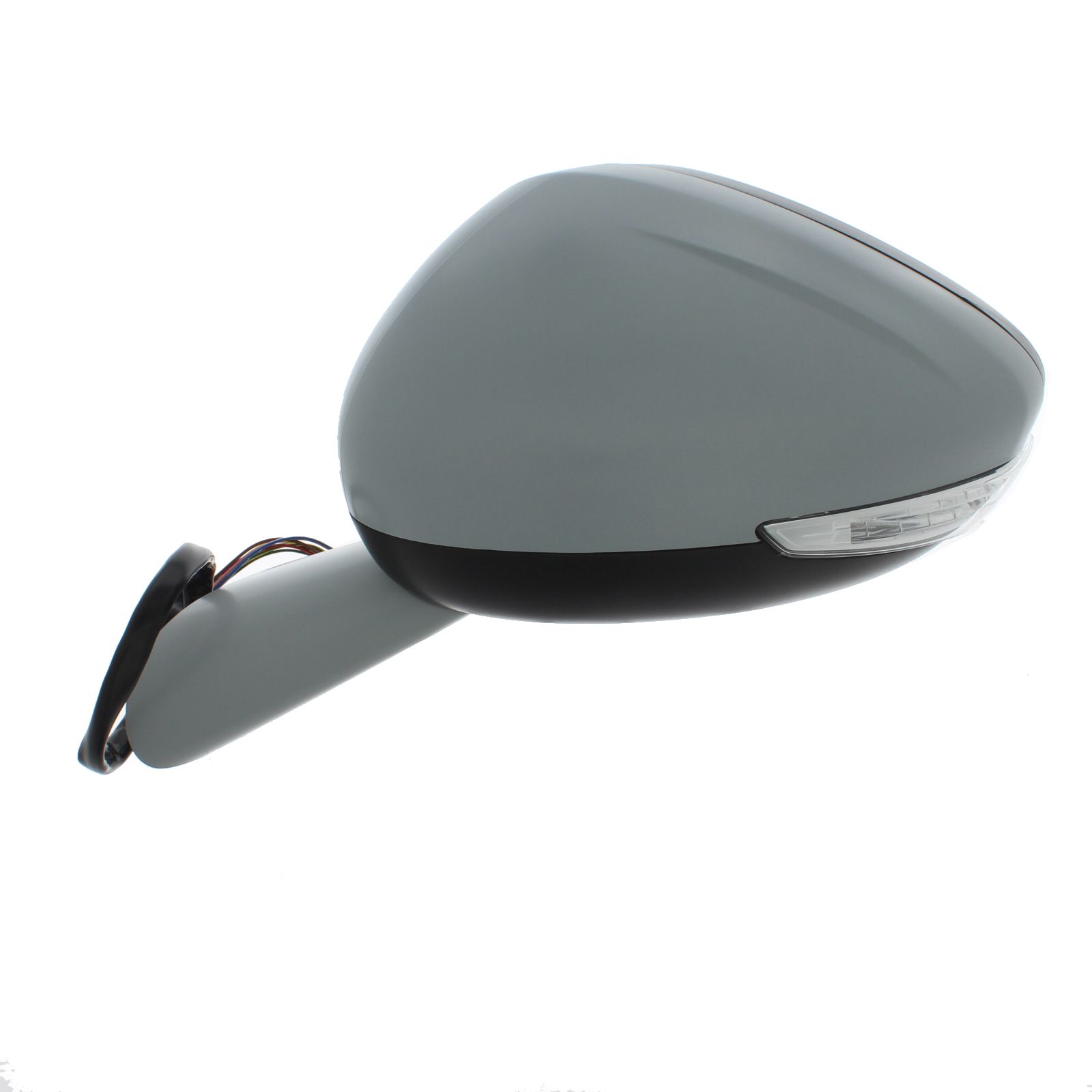 Wing Mirror Door Mirror Passenger Side LH Electric adjustment Heated Glass Power Folding Indicator Puddle Light Primed Arm Primed Cover for Citroen C4